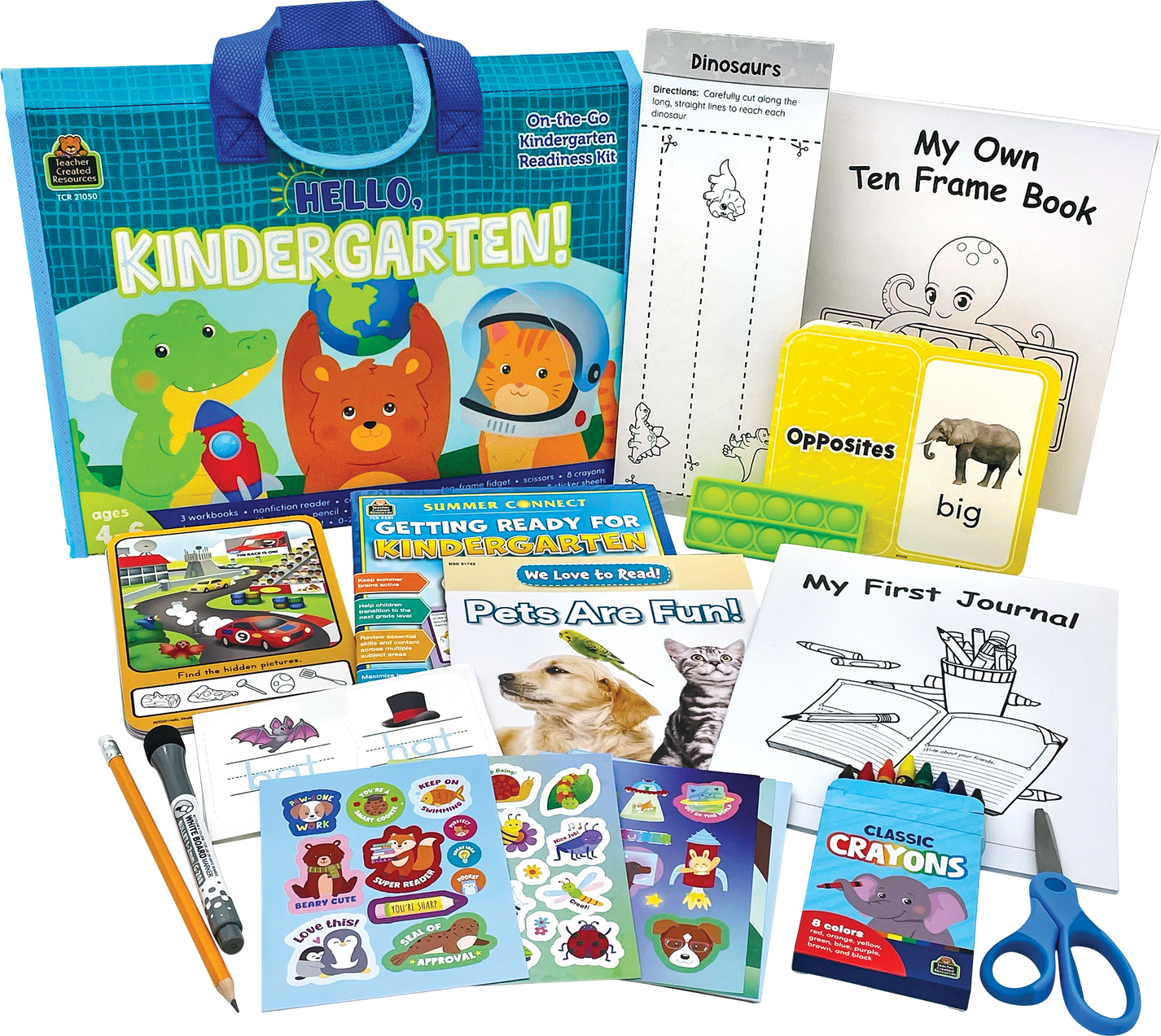 Hello, Kindergarten! On-the-Go Kindergarten Readiness Kit – Blue Star ...