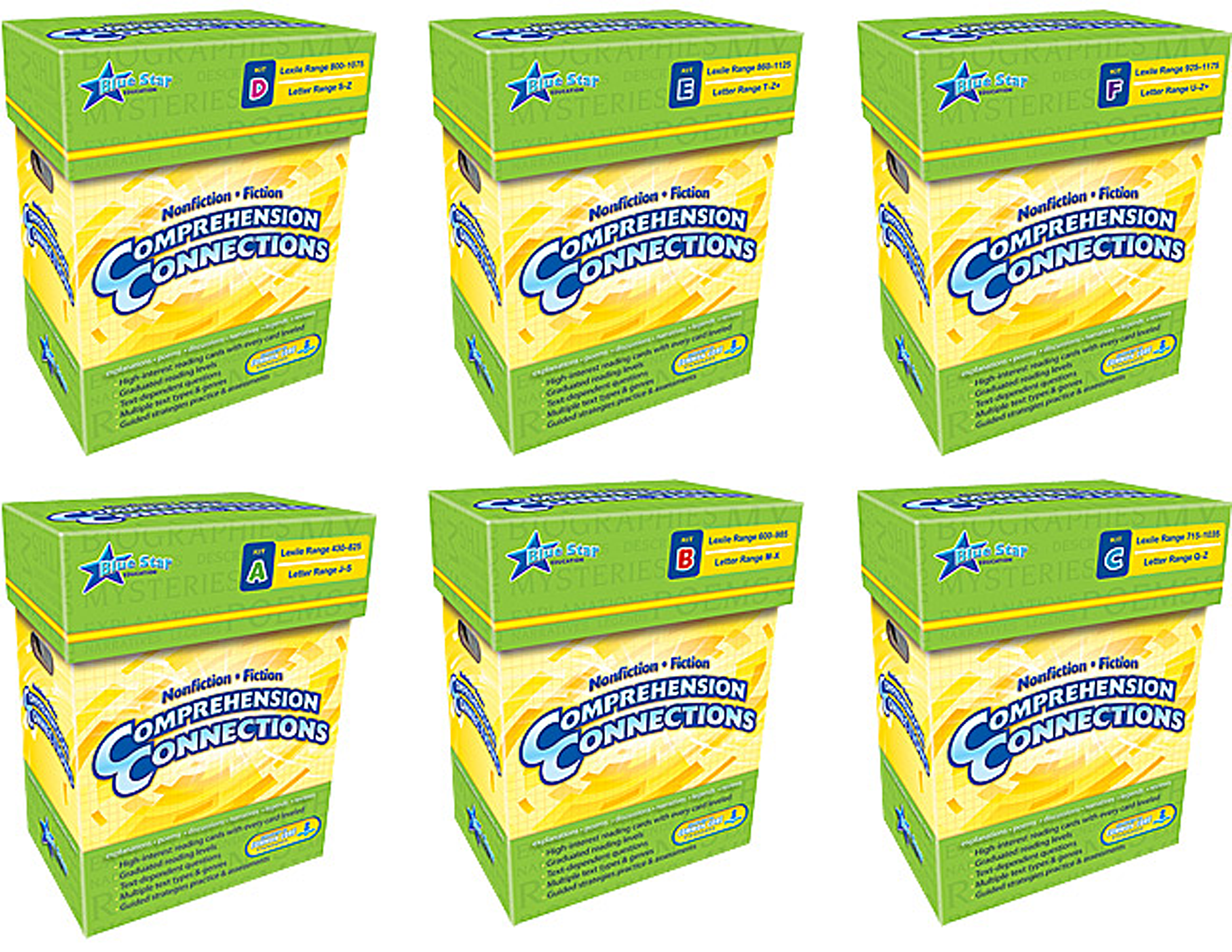 Comprehension Connections Kit: All Grades – Blue Star Education